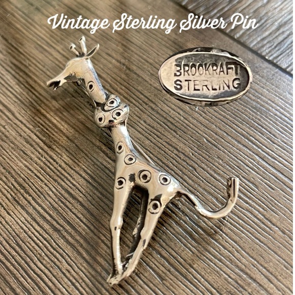 Vintage | Jewelry | Vintage Brookraft Sterling Silver Whimsical Knotted ...